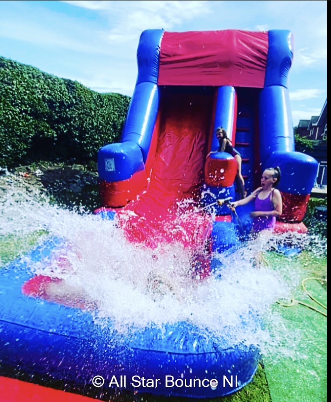 Mega slide & waterslide hire in Belfast